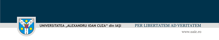Probă practică – Asistent univ. poz. 43 – FEAA UAIC