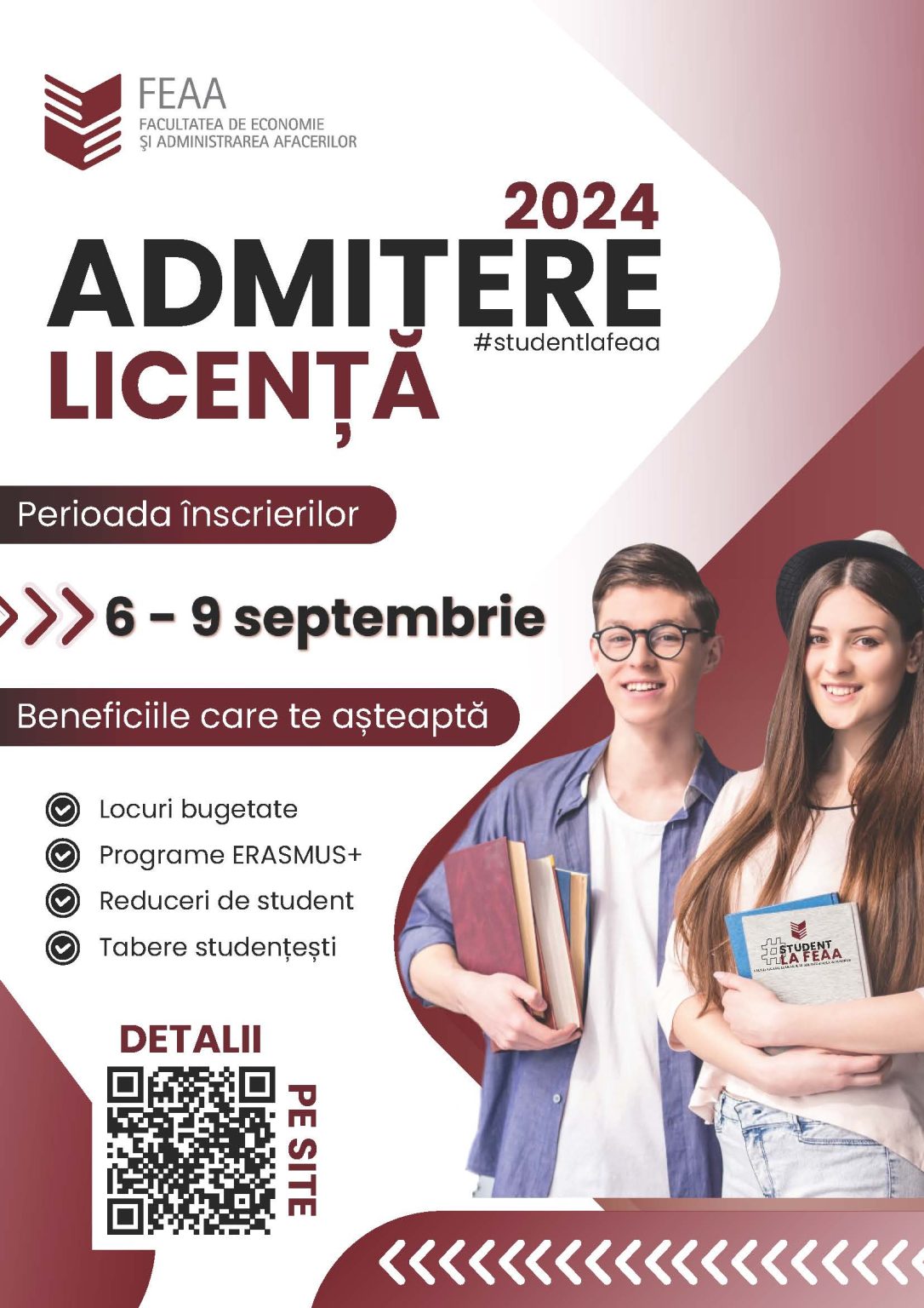 Admitere Licență 2024 – FEAA UAIC